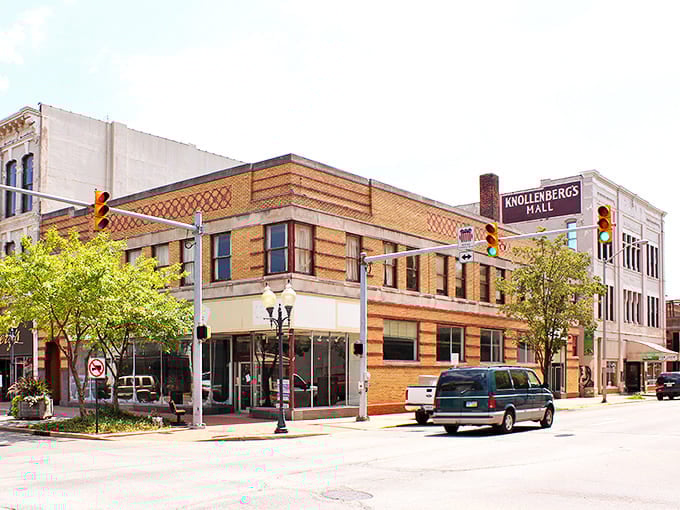 Historic Knollenberg's building stands proudly in Richmond, a brick sentinel watching over downtown like a guardian of better prices.