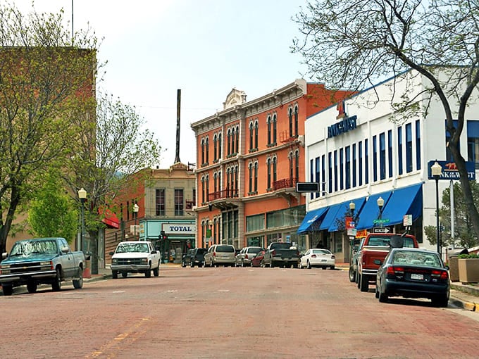 Trinidad's brick-lined Main Street looks like a movie set where time decided to take a coffee break.