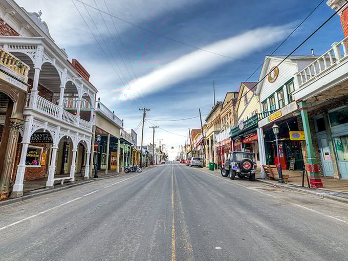 Virginia City's main street looks like a movie set, but this perfectly preserved slice of the Wild West is delightfully real.