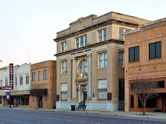 Breckenridge's charming downtown buildings tell stories of Texas past, where history and affordability come together in brick and mortar.