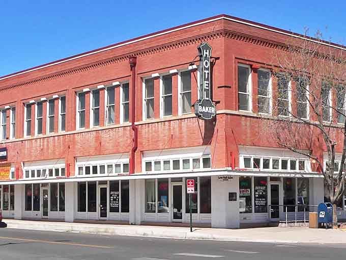 The historic Baker Hotel in Deming whispers tales of the Old West while offering modern charm in this budget-friendly retirement haven.
