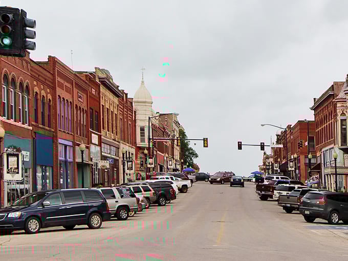 Guthrie's main street looks like a movie set for a Western, except the saloons now serve lattes instead of whiskey.