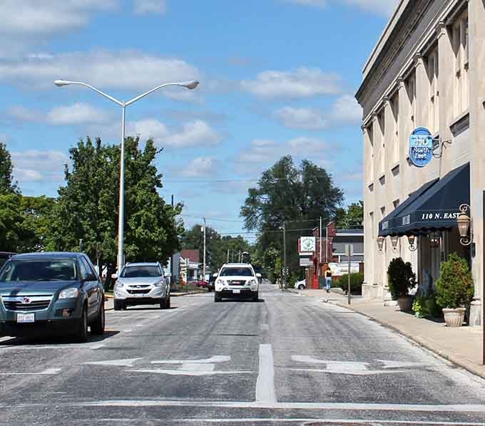 Brick buildings and wide streets invite you to slow down and remember when conversation was the best entertainment.