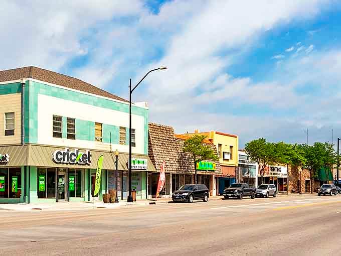 Colorful storefronts line Lamar's downtown, where the pace is refreshingly unhurried and shopkeepers remember your name.