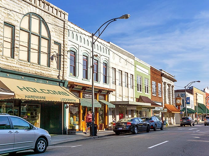 Holcomb's Hardware stands proudly on Main Street, where you half expect to see Sheriff Andy Taylor strolling by with little Opie.