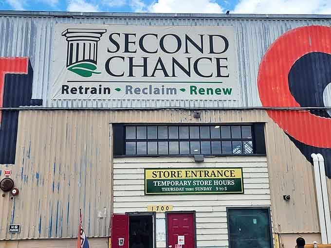 The "Retrain, Reclaim, Renew" motto says it all &ndash; where yesterday's castoffs become tomorrow's treasures.