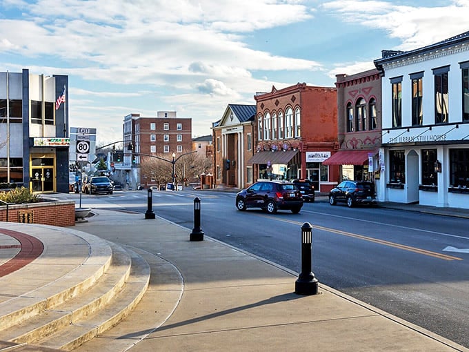 Main Street in Somerset offers that perfect small-town feel where you can actually hear yourself think.