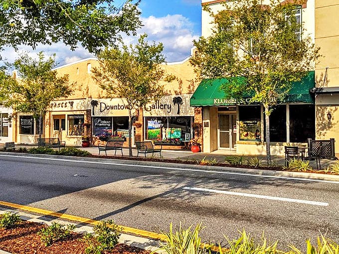 Downtown Titusville's art galleries and local shops invite leisurely exploration, no NASA countdown required for these pleasant discoveries.