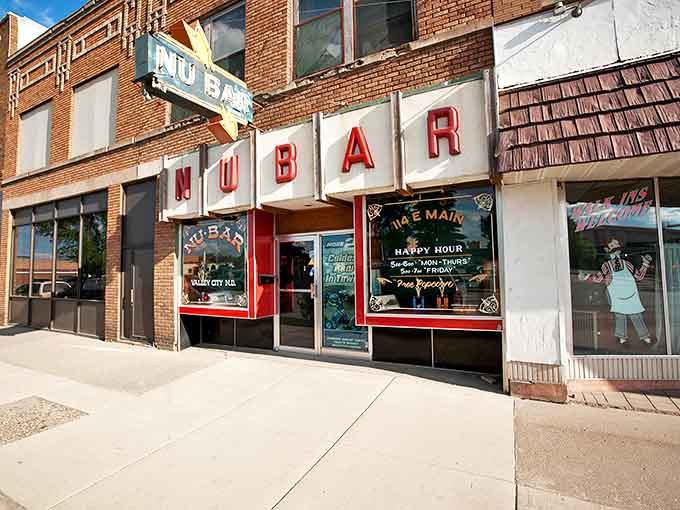 The iconic HUB BAR sign beckons with retro charm&mdash;a reminder that the best small-town hangouts never go out of style.