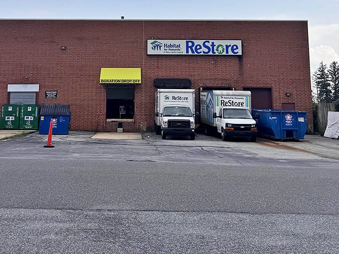 Behind these walls lies proof that one person's "I'm done with this" is another person's "I've been looking everywhere for that!"