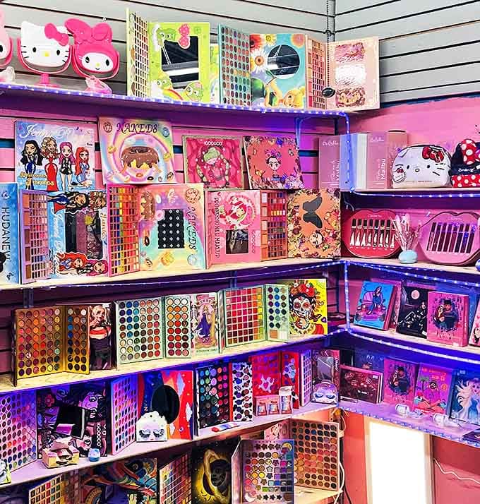 Unicorn-themed makeup kits that would make any 12-year-old (or let's be honest, 42-year-old) squeal with delight. Nostalgia and glitter in equal measure.