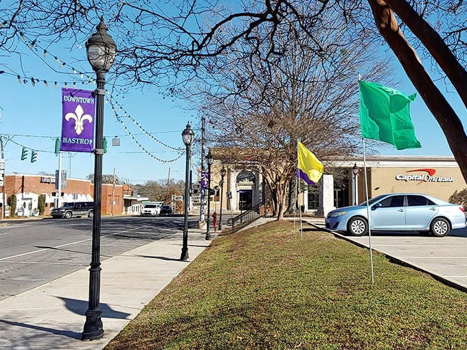 The charming streetscape of downtown Bastrop offers vintage appeal without vintage prices, where your retirement dollars can finally take a well-deserved vacation.