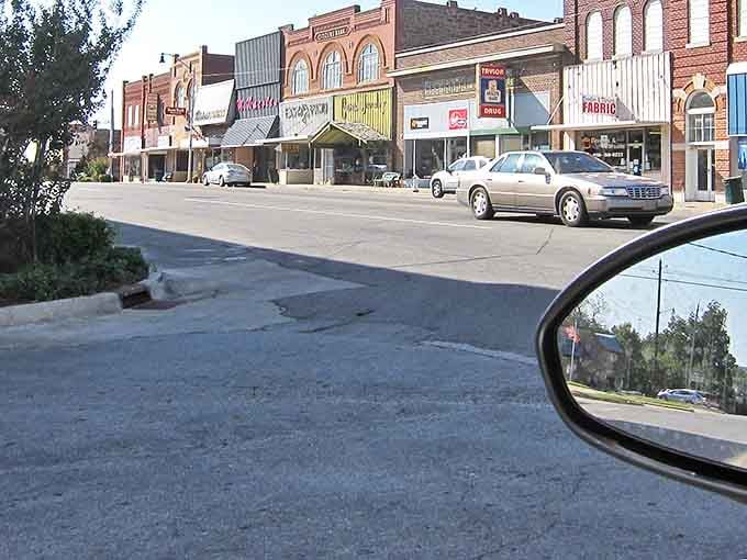Classic storefronts line Henryetta's main drag &ndash; the kind of place where shopping isn't just a transaction but a social occasion worth savoring.