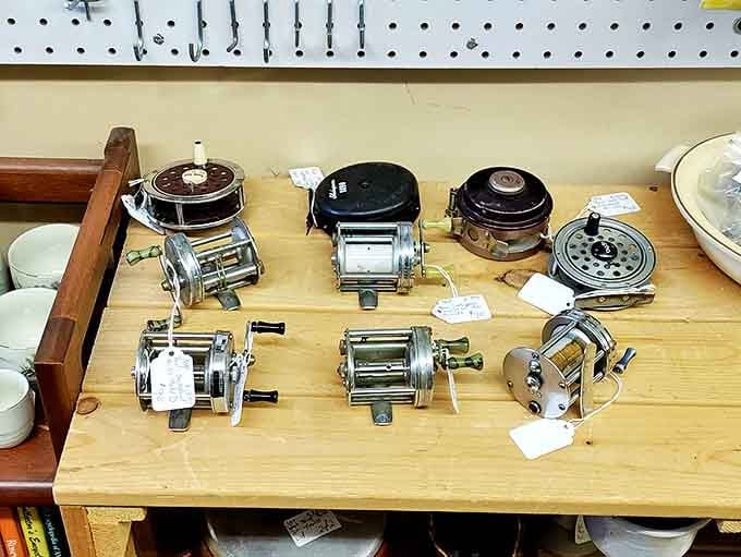 These vintage fishing reels aren't just tools—they're time machines to lazy summer days when the big one didn't get away.
