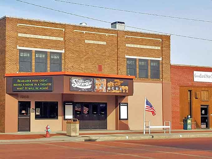 The Sherman Theatre's vintage marquee promises not just movies but a return to when cinema was an event worth dressing up for.