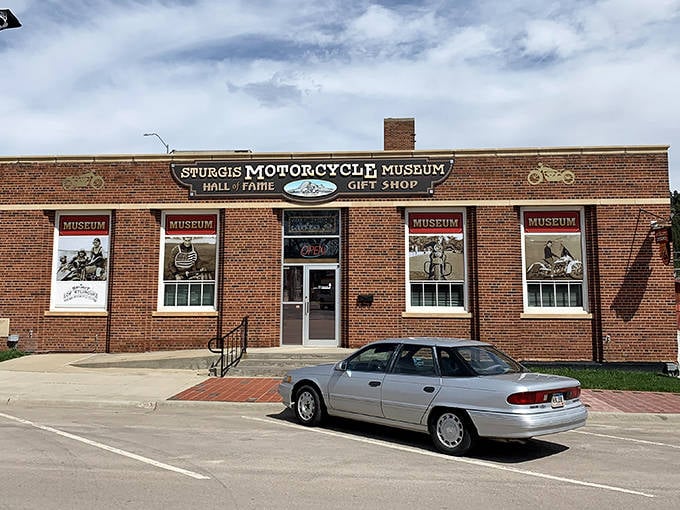 This unassuming brick building houses motorcycle history that would make Evel Knievel weep with joy—proof that the most extraordinary treasures often hide in ordinary packages.