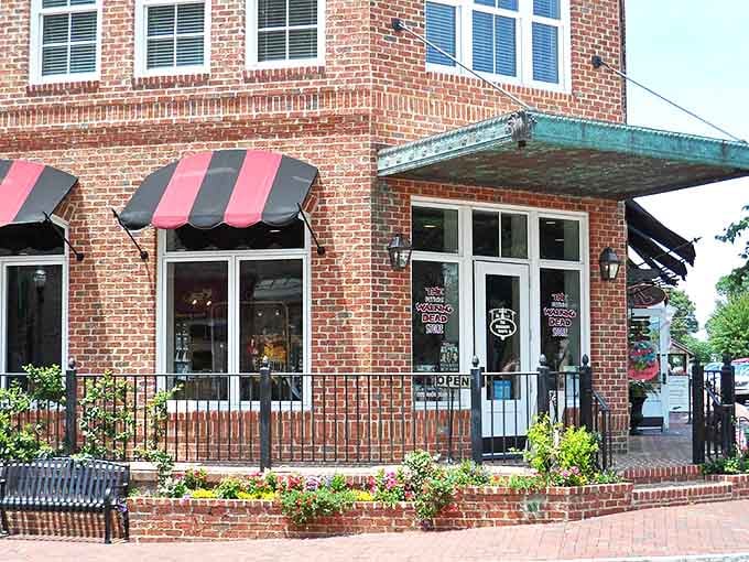 The Woodbury Shoppe stands as a brick-and-mortar testament to Senoia's fame as a filming location, where fans can take home a piece of TV history.