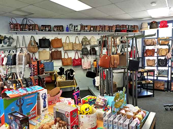 Handbag heaven awaits the discerning shopper &ndash; a wall-to-wall collection that would make Carrie Bradshaw drop her cosmos and reach for her credit card.