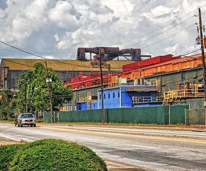 Georgetown's industrial heritage stands in contrast to its quaint downtown, reminding visitors this town has always been about more than just pretty facades.