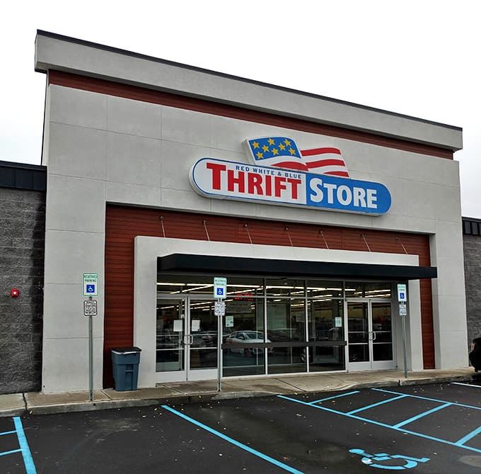 The entrance view promises adventure – like the wardrobe to Narnia, except instead of a magical lion, you'll find magical prices.