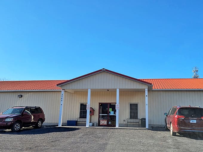 The unassuming exterior belies the wonderland within&mdash;like finding out your quiet neighbor collects vintage motorcycles and circus memorabilia.