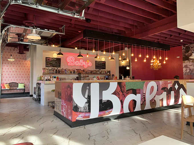 Step inside and the pink neon glow announces you've arrived somewhere special&mdash;part diner, part time machine, all delicious.