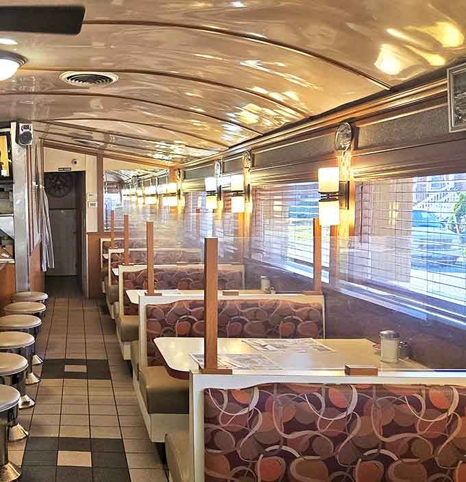 Step inside and you're transported to the golden age of diners. Those curved ceilings and patterned booths have witnessed countless coffee refills and life-changing conversations.