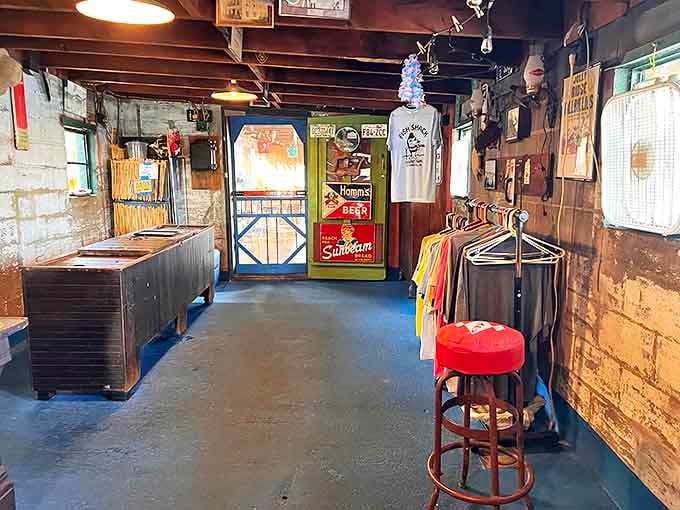 Step inside and the Fish Shack's time-capsule interior greets you with vintage signs and well-worn charm&mdash;a museum of river life where the exhibits taste delicious.