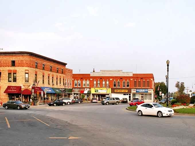 Downtown Angola's storefronts maintain their historic character while housing businesses that keep the community vibrant and connected.