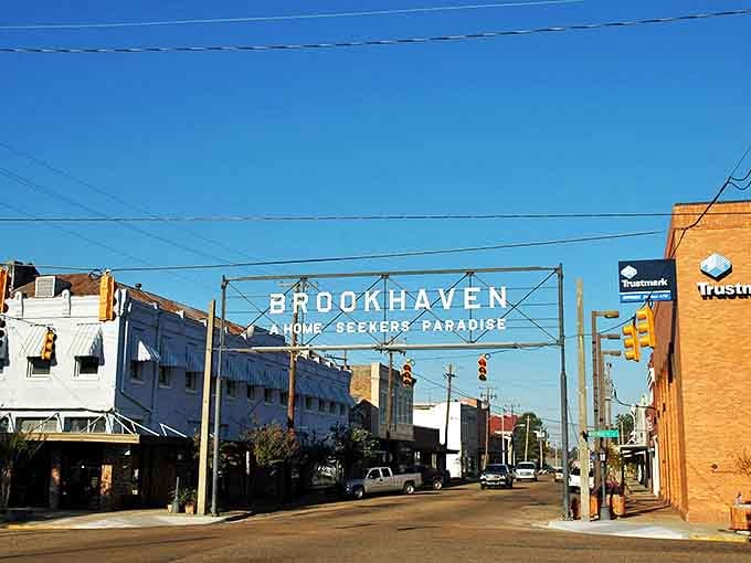 Brookhaven's classic town square welcomes you home with affordable shops and that small-town feeling you've been missing.
