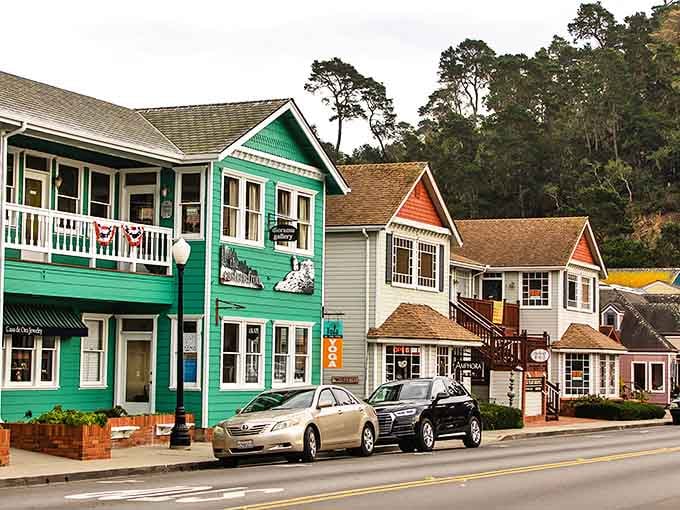 Cambria's colorful storefronts invite you to wander in, linger longer, and perhaps find that perfect souvenir of coastal memories.