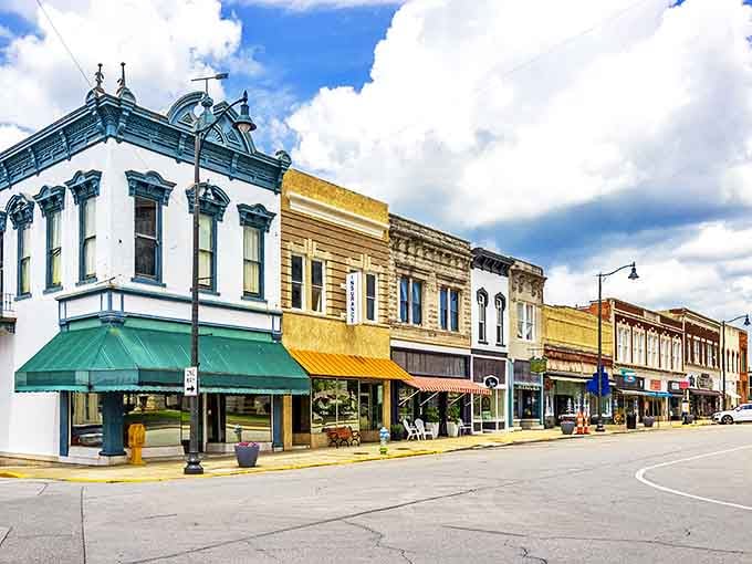 Carthage's historic downtown square looks like it stepped straight out of a Norman Rockwell painting.