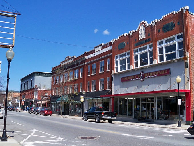 Claremont's historic brick buildings stand shoulder to shoulder, a lineup of architectural all-stars from a more elegant era.