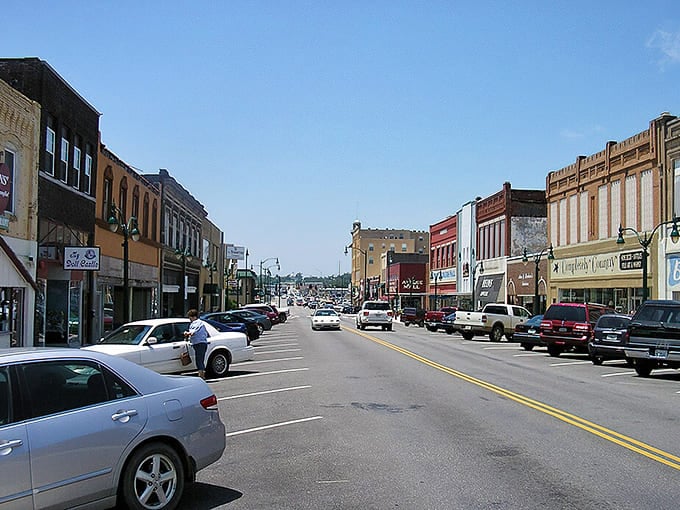 Claremore's classic brick architecture tells stories of Route 66 glory days when road trips were an adventure, not just GPS following.