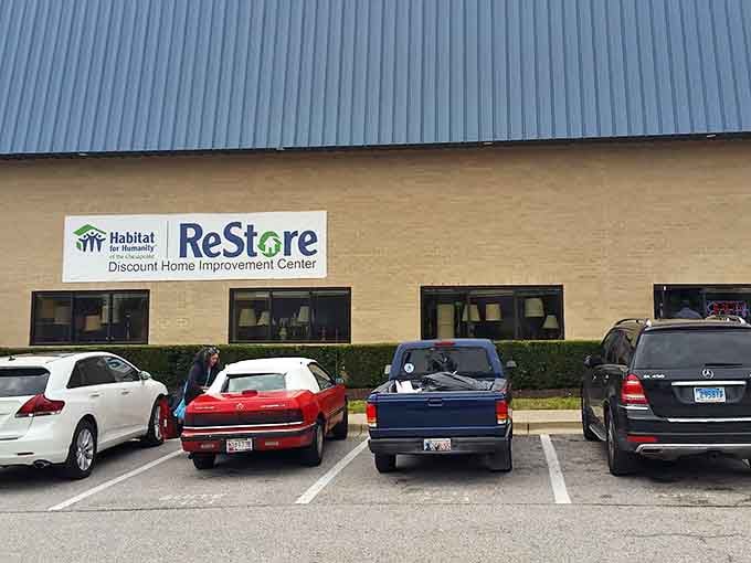 Clean lines and organized aisles make this ReStore feel more like shopping than treasure hunting.