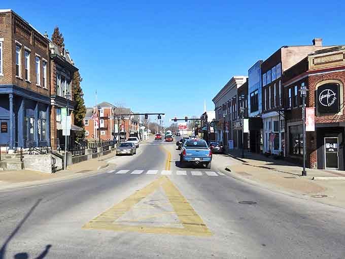 Monticello's main street could be a movie set for "Small Town America," complete with classic architecture and zero traffic jams.