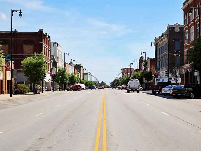 Pittsburg's wide main street showcases beautiful historic buildings where your dream home might cost less than a luxury car.