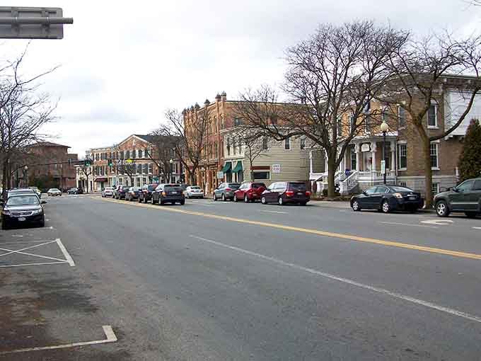 Skaneateles' charming main street invites you to slow down and remember when shopping was a social event.