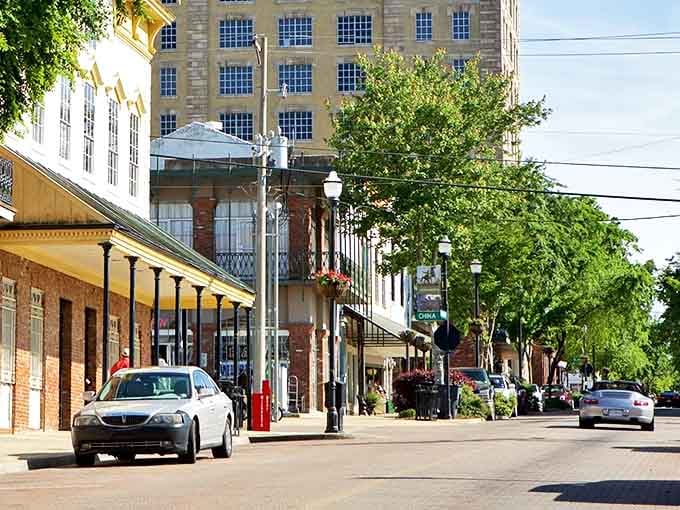 Vicksburg's downtown blends history with modern life, creating streets that feel both timeless and wonderfully alive today.