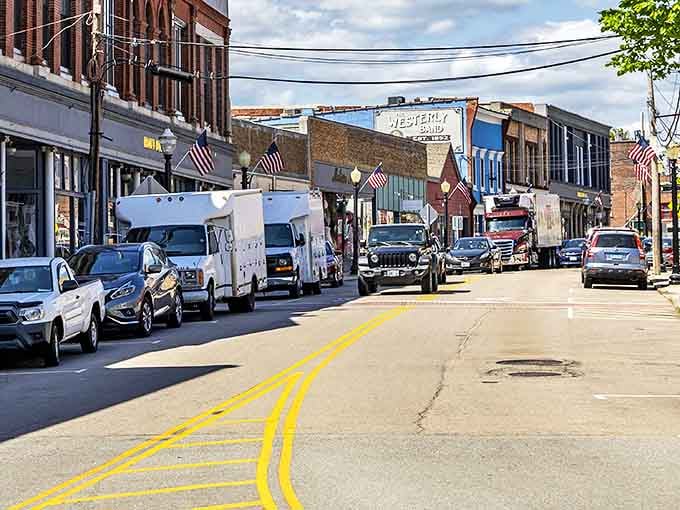 Downtown Westerly's patriotic streets whisper stories of yesteryear while offering modern-day treasures in these historic buildings.