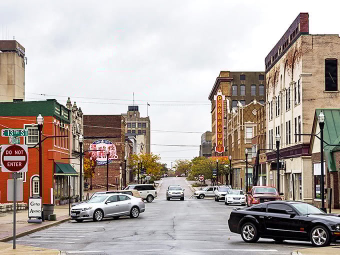 Anderson's historic downtown stretches toward the horizon, where your retirement dollars stretch just as impressively.