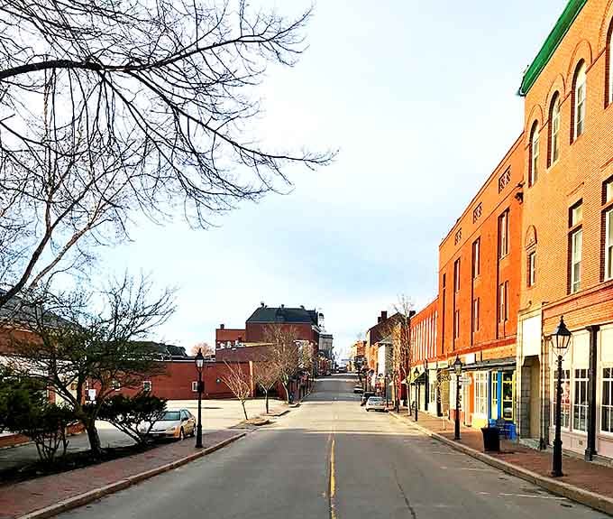 This classic Maine downtown proves that some things never go out of style, like good architecture and friendly faces.