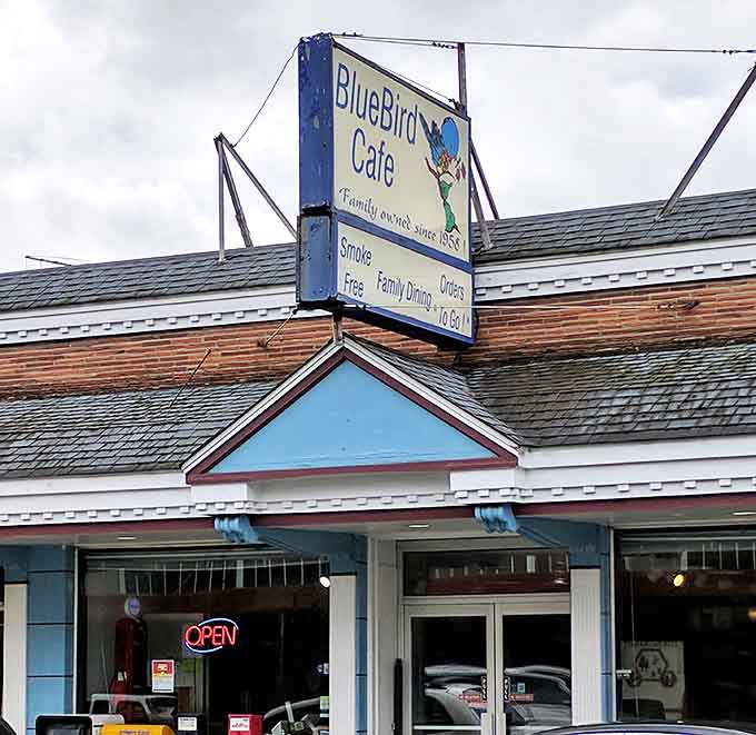 Arlington's Blue Bird Cafe looks like it was plucked straight from a Norman Rockwell painting &ndash; complete with that "Open" sign that always spells relief.