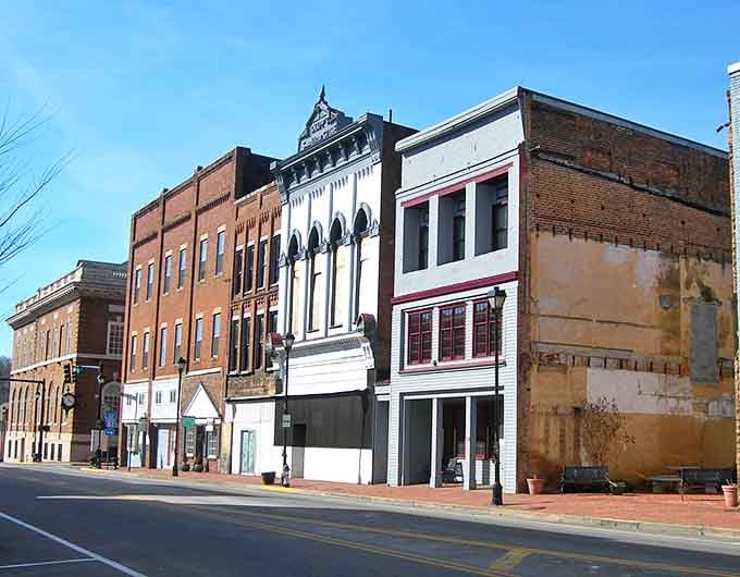 Those brick buildings have stories to tell! Greeneville's charming storefronts invite you to slow down and explore.