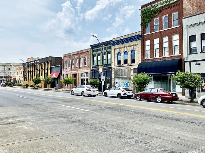 Middlesboro's charming streetscape offers affordable living with a geological backstory that's out of this world.