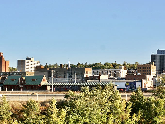 Minot's skyline reminds us that in North Dakota, you can see tomorrow's weather coming from three days away.