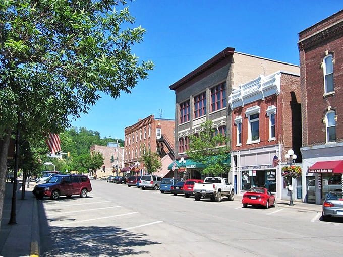 Downtown Red Wing offers that perfect small-town movie set feel. You half expect to see a film crew capturing its timeless charm.