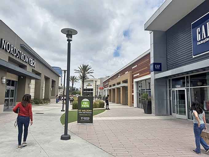 Nordstrom Rack and GAP await at The Outlets at Orange. Shop till you drop, then shop some more!