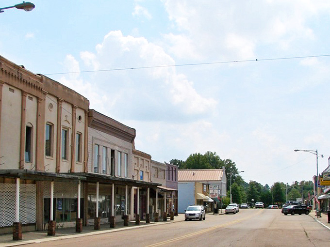 These historic storefronts aren't just pretty faces&mdash;they're the beating heart of Water Valley's charming community.