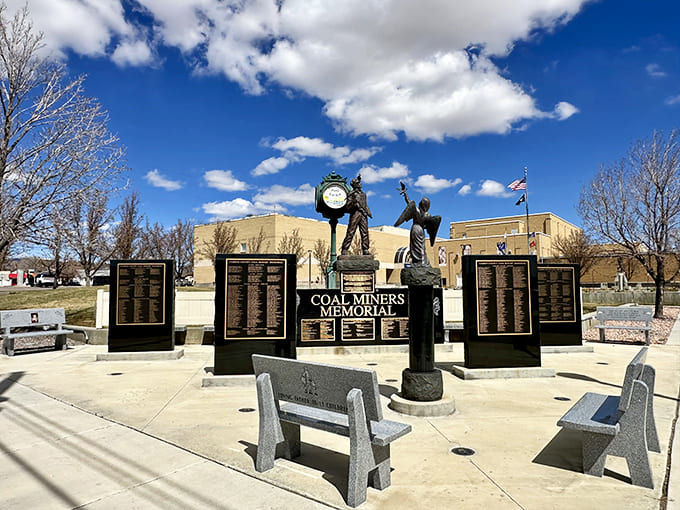 The Coal Miners Memorial honors the backbone of Price's heritage, reminding visitors of the hardworking spirit that built this affordable community.